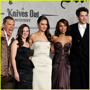 Josh Oconnor Mila Kunis Kerry Washington And More Hit The Red Carpet For ‘wake Up Dead Man A
