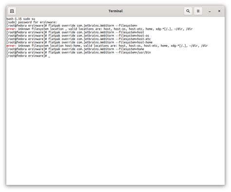 file system access issue · issue 4379 · flatpak flatpak · github