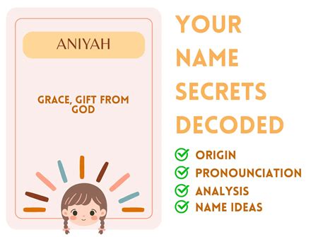 Aniyah Islamic Girl Name Meaning And Pronunciation