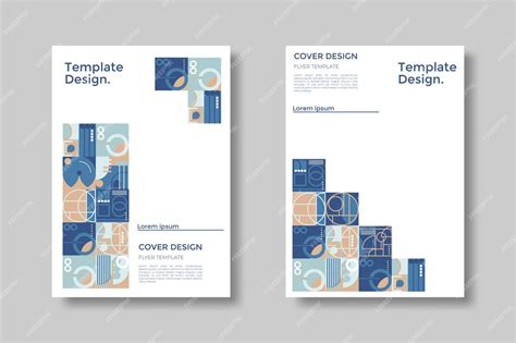 추상적 인 기하학적 모양 패턴 Bauhaus 최소한의 예술 디자인 배경 현대 원형 삼각형 및 사각형 Bauhaus 패턴 배경