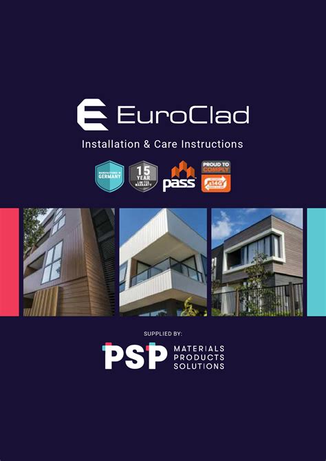 Euroclad Installation And Care Guide Engineered Pre Finished Timber Euroclad Installation And Care Guide Engineered Pre Finished Timber