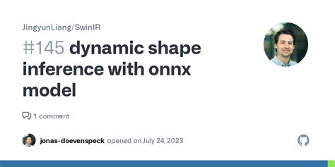 Dynamic Shape Inference With Onnx Model Issue Jingyunliang Swinir Github