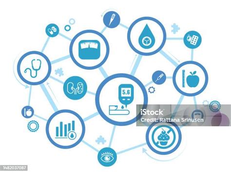 당뇨병 저혈당 또는 고혈당 진단을 위해 혈당계를 사용하여 혈당에 대한 혈액 검사 실험실 장비 주사기 설탕 수치를 측정하는 의사 세계 당뇨병 인식의 날 건강관리와 의술에 대한
