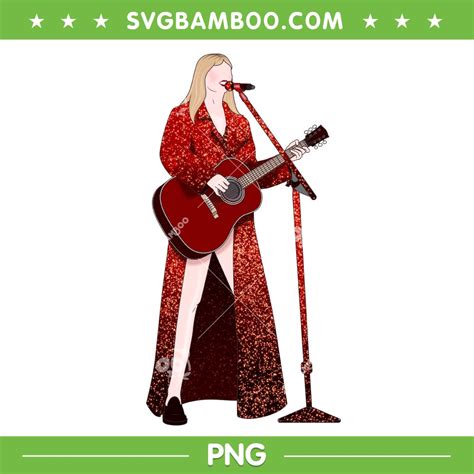 Taylor Swift Red The Eras Tour Png