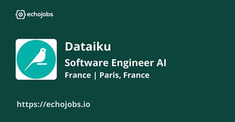 Dataiku Is Hiring Software Engineer Ai And Machine Learning France Or Remote France France