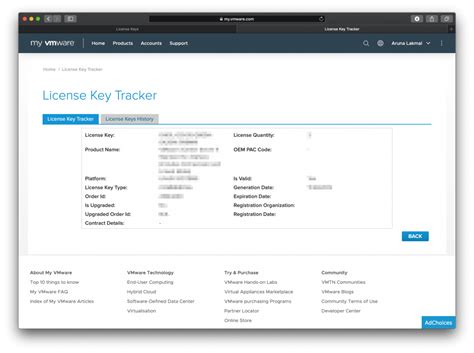 How To Use Vmware License Key Tracker And Track Your License History Techcrumble