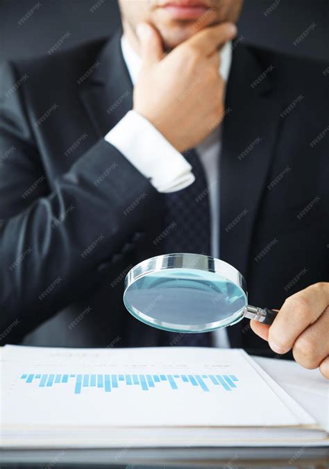 Premium Photo Analyzing Documents