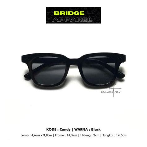 Jual Kacamata Hitam Candy Colour Hitam Shopee Indonesia