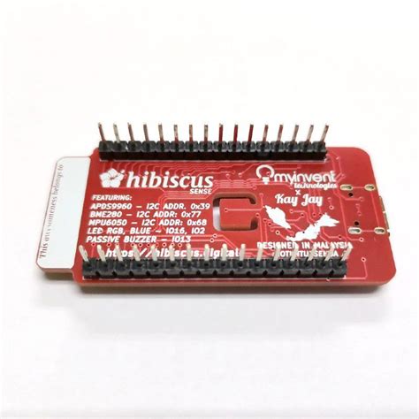 Hibiscus Sense Esp32 Iot Development Board