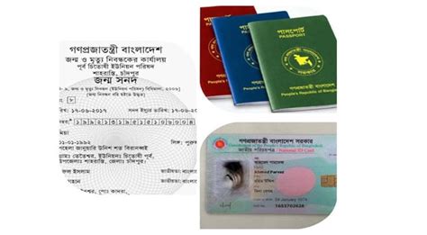 জাতীয় পরিচয়পত্র Nid Card জন্ম সনদ পাসপোর্ট হেল্প সেন্টার