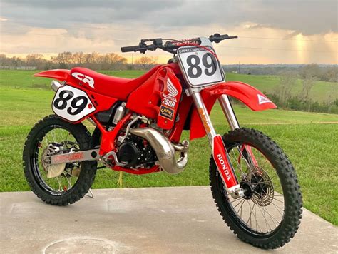 1989 Honda CR250R Iconic Motorbike Auctions