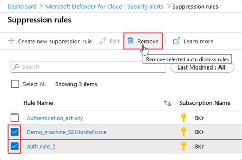 Using Alerts Suppression Rules To Suppress False Positives Or Other Unwanted Security Alerts In