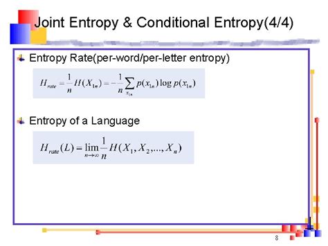 Mutual Information Joint Entropy Conditional Entropy Contents Entropy