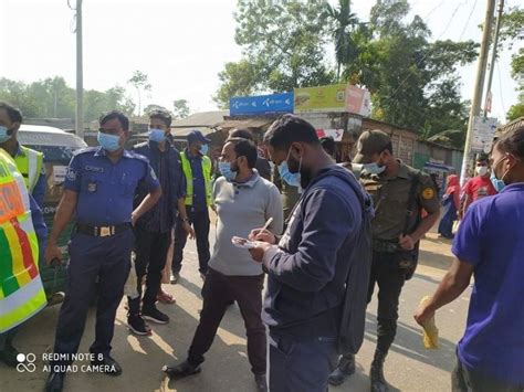 শায়েস্তাগঞ্জে রেজিস্ট্রেশনবিহীন যানবাহনে ভ্রাম্যমাণ আদালতের অভিযান