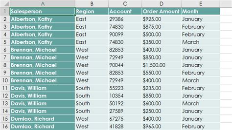 Excel 2016 Intro To PivotTables