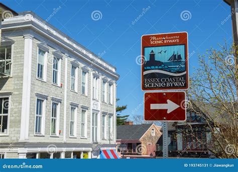 Essex Coastal Scenic Byway Massachusetts Usa Editorial Photo Image Of Houses American