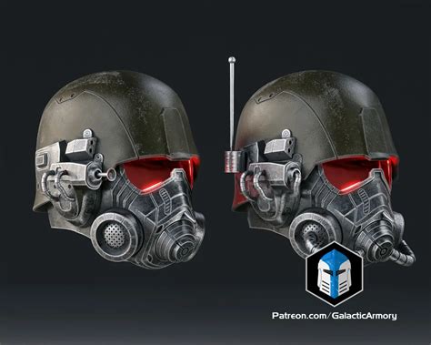Fallout Ncr Ranger Advanced And Elite Helmets 3d Print Files 3d
