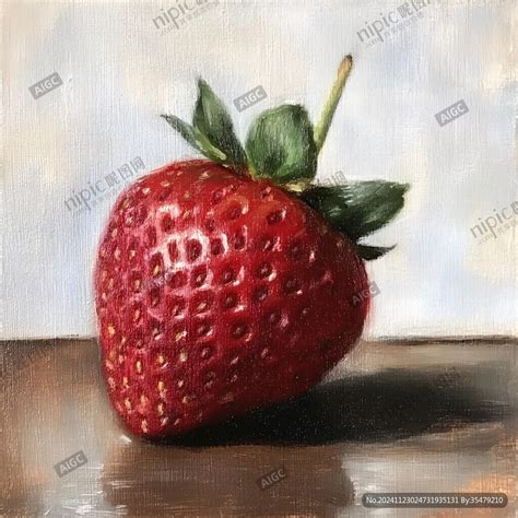 Ai创作图草莓油画 手绘草莓油画 草莓油画效果 草莓拍纸本 绘画草莓 草莓装饰画 水果油画 油画水果 原创草莓挂画 草莓绘画 光影草莓 静物草莓 草莓无框画 复古风草莓 果蔬油画nipic