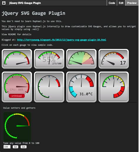 Code Sniper Terry Young Jquery Svg Gauge Plugin 10