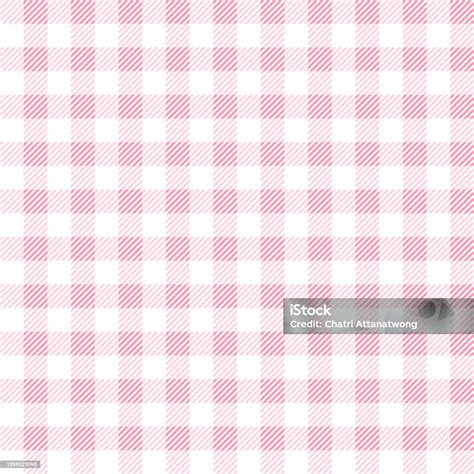 핑크 격자 무늬 매끄러운 패턴 옷 텍스처 벡터 일러스트 배경 식탁보에 대한 스톡 벡터 아트 및 기타 이미지 식탁보 분홍 타탄 체크무늬 Istock