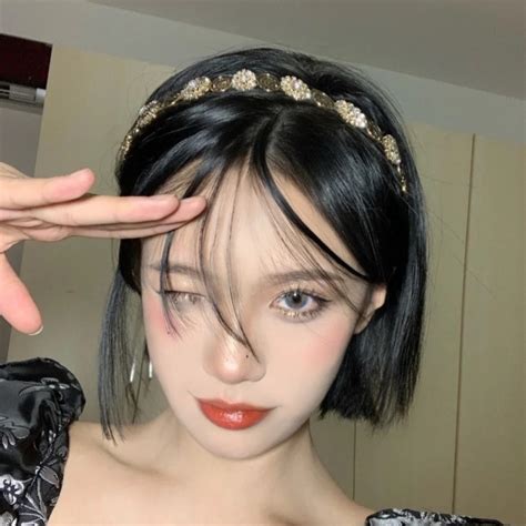 适合短发的头饰发箍女夏天日韩出门高端圆脸百搭头箍法式复古发卡虎窝淘