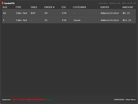 Simple Custom Order Queue Entity Screen Ticket Lister V5 Tutorial