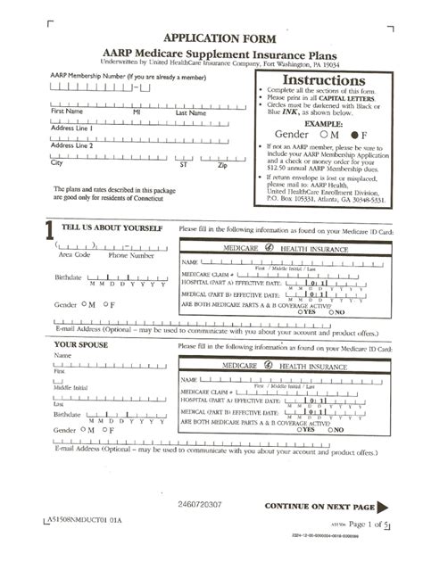 Printable Aarp Application