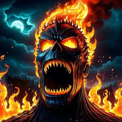 Premium Photo Title Ignite Your Senses Captivating Image Engulfed In