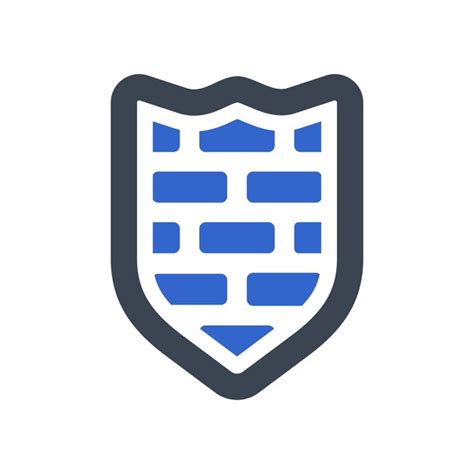 Premium Vector Network Firewall Protection Icon