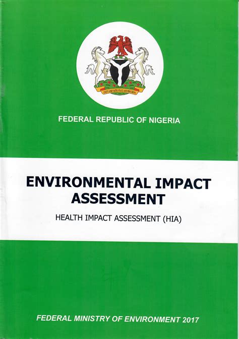 Health Impact Assessment Federal Ministry Of Environment Ead