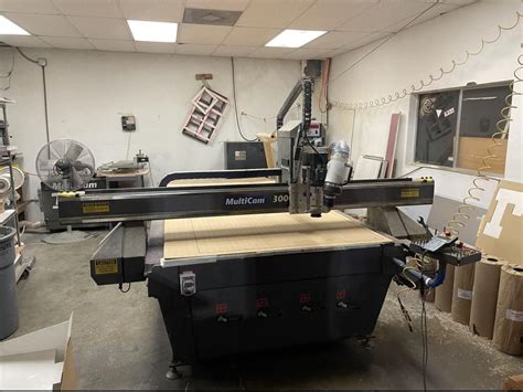 60x 120 Multicam 3204 R Cnc Router 2006 Revelation Machinery