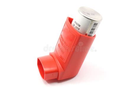 Red Asthma Inhalers