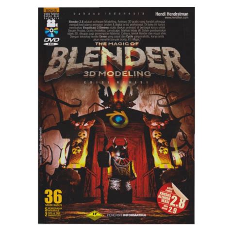 jual buku the magic of blender 3d modeling edisi revisi shopee indonesia