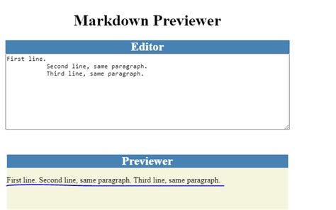 Project Feedback Markdown Previewer Review Request Code Feedback
