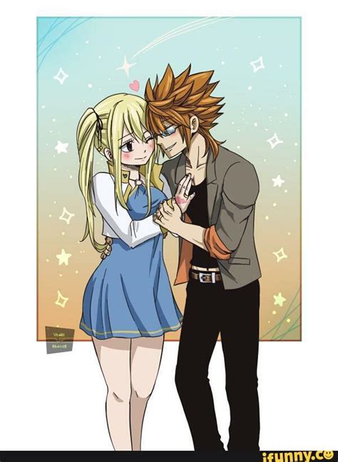 Fairy Tail Leo And Lucy Kiss