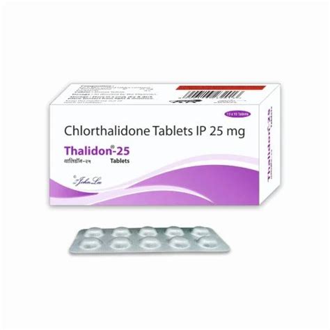 Chlorthalidone 25mg Tablets At ₹ 25 Stripe Ctd Tablet In Amravati Id 2855028376533