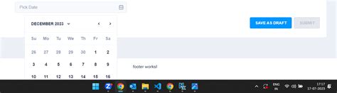 Unable To Scroll For Calendar Where Datepicker Is Towards End Of Page · Issue 5993 · Akveongx