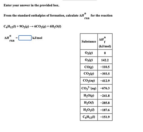 Solved Enter Your Answer In The Provided Box From The