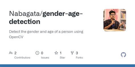 Github Nabagata Gender Age Detection Detect The Gender And Age Of A Person Using Opencv