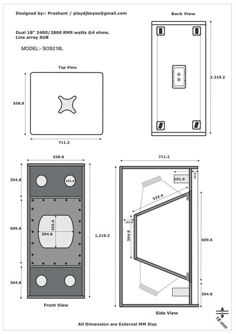 Line Array Speaker Box Design Plans At Barbara Blackmon Blog