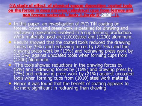 Finite Element Analysis Of Multi Stage Deep Drawing