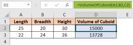 VBA Functions Excel Examples How To Create Custom Function