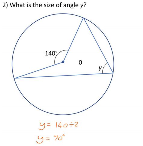 48 Quiz 1 Answers Circle Theorems Aqa Gcse Maths Higher