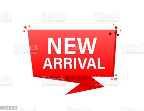 흰색 배경에 새로운 도착 빨간색 라벨 새 컬렉션 벡터 그림입니다 1위에 대한 스톡 벡터 아트 및 기타 이미지 1위 가격 가격표 Istock