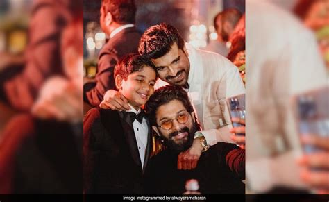 Icymi Ram Charans Post For Allu Arjun Happiest Birthday Bunny