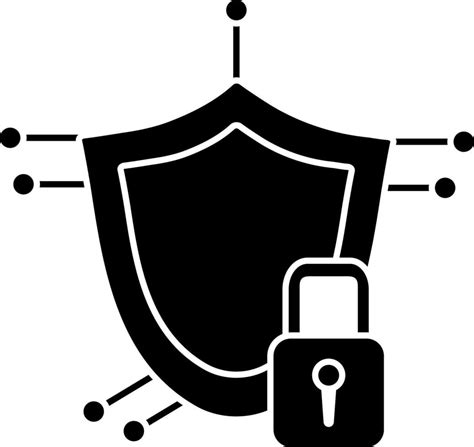 Encrypted Glyph Icon Or Symbol 24275750 Vector Art At Vecteezy