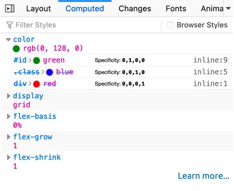 Should Devtools Teach The Css Cascade Css Tricks