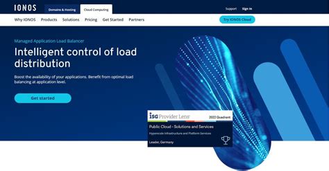 Userexperience Performance Reliability Ionos
