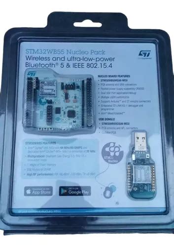St Stm32wb55 Nucleo Pack Kits De Desarrollo Envío Gratis