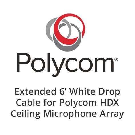 Polycom Hdx Microphone Cable 2457 23716 001
